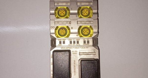 MVK-MPNIO F DI8/4 F DO4 Murr Profinet 8 Port 8 Giriş / 4 Çıkış Safety ...