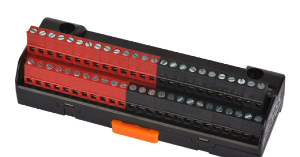 ACR-50L Sol + Sağ Ortak Bağlantı Uçlu, 50'li Raya Montaj Klemens Grubu ...