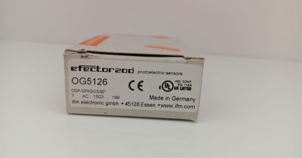 OG5126 IFM Reflektörlü Sensör